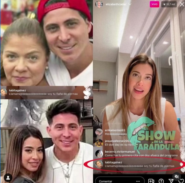 Tábata Gálvez le dice ‘ñaña de piernas’ a Elizabeth, novia de Don Day ... Tábata Gálvez le dice ‘ñaña de piernas’ a Elizabeth, novia de Don Day ...